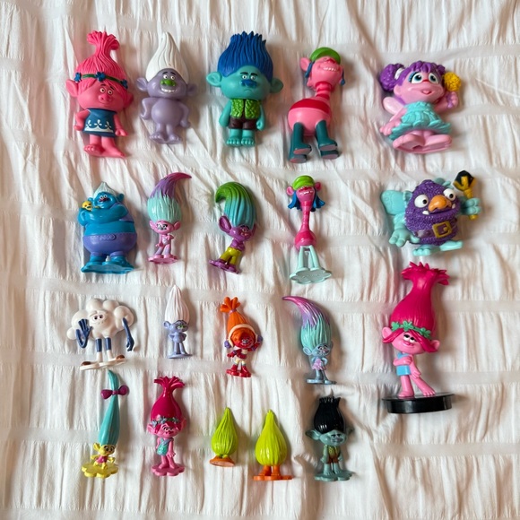 Toys | Rare Collection Of Trolls And Figures Of Abby Flying Fairy ...
